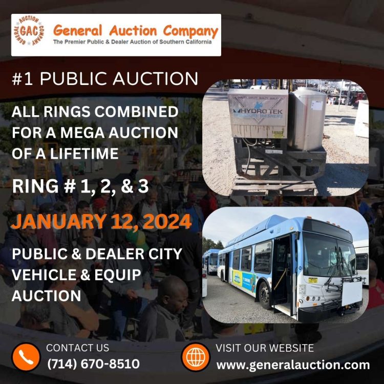 General Auction : Car, Truck, Construction Equipment and Boats